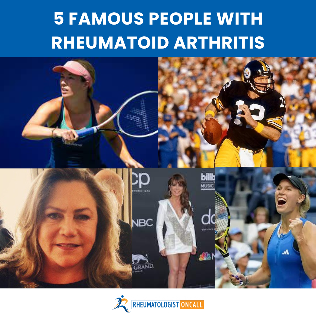 5 Famous People Living with Rheumatoid Arthritis